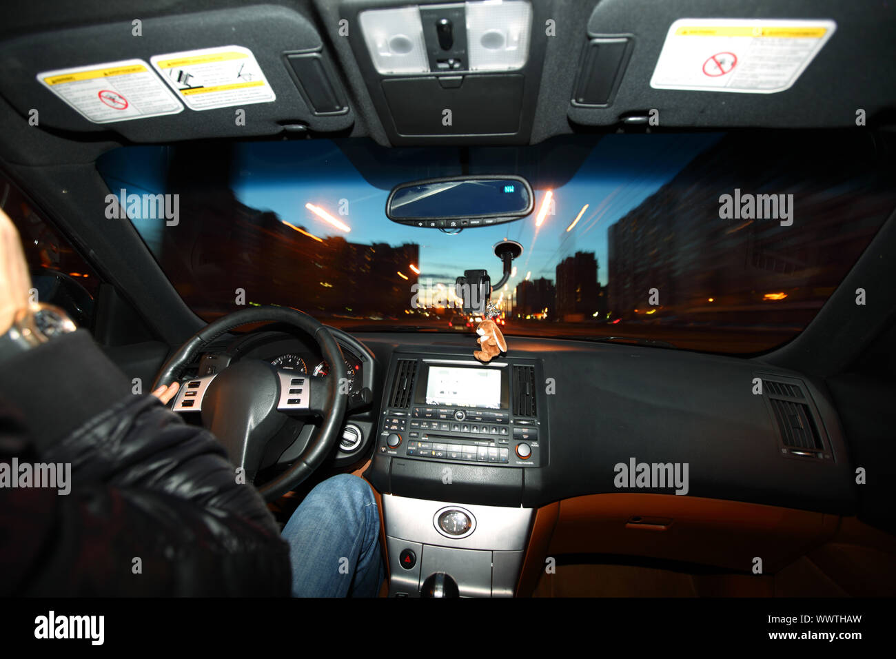 speed driver inside the car Stock Photo - Alamy