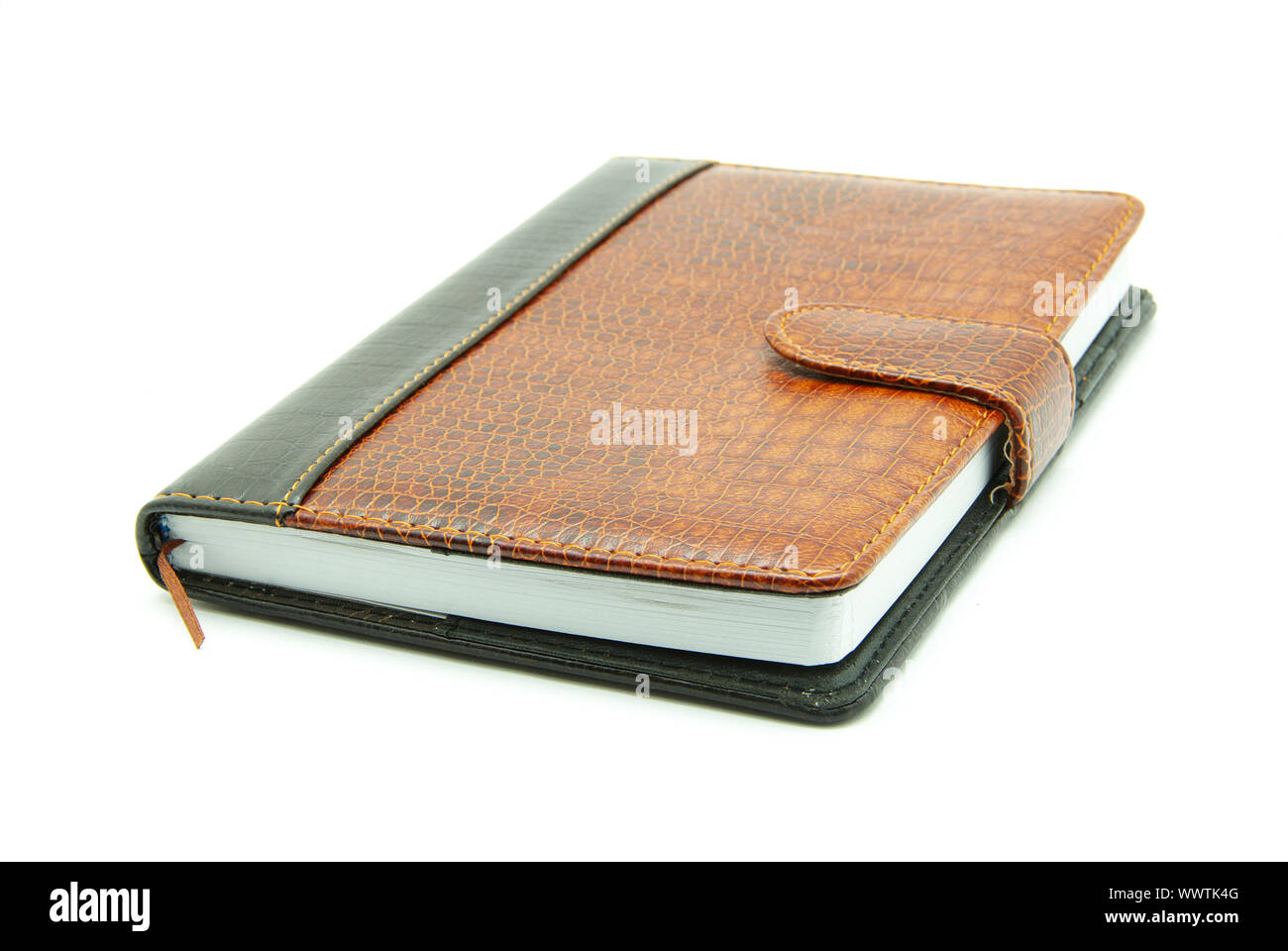 notebook isolated on a white background Stock Photo - Alamy