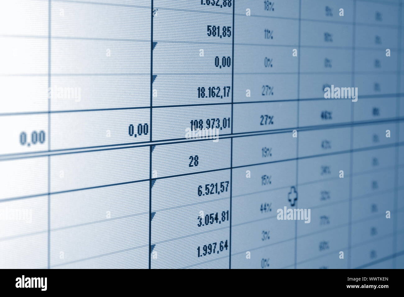 business statistics and data showing financial success Stock Photo - Alamy