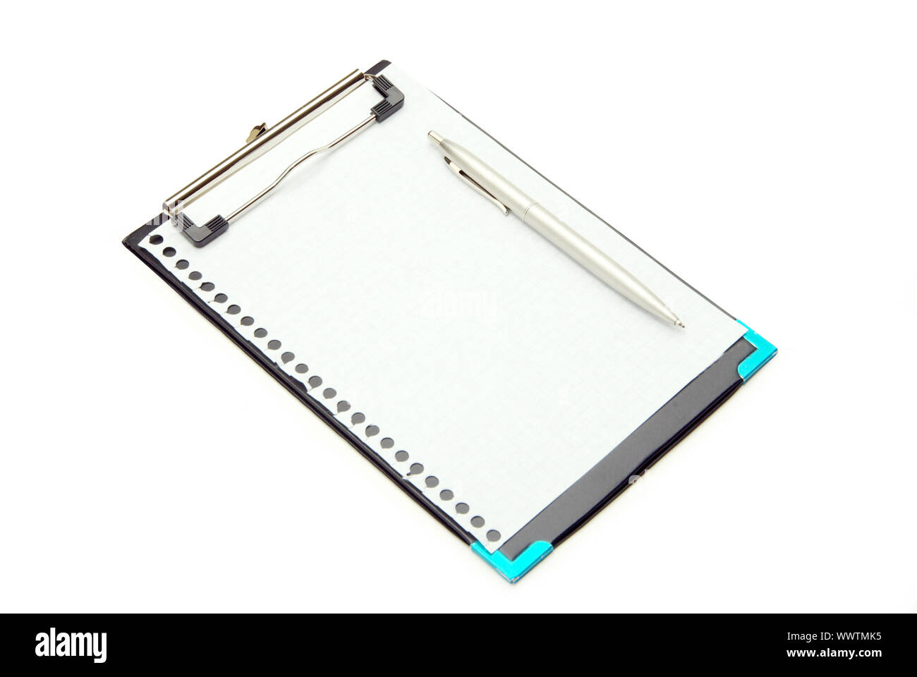 A page ripped off from the notebook Stock Photo - Alamy