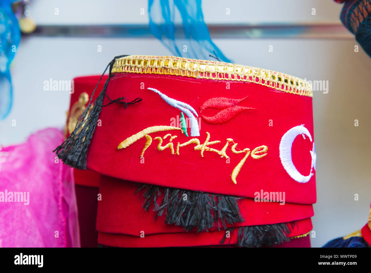 Red fez cap hi-res stock photography and images - Alamy