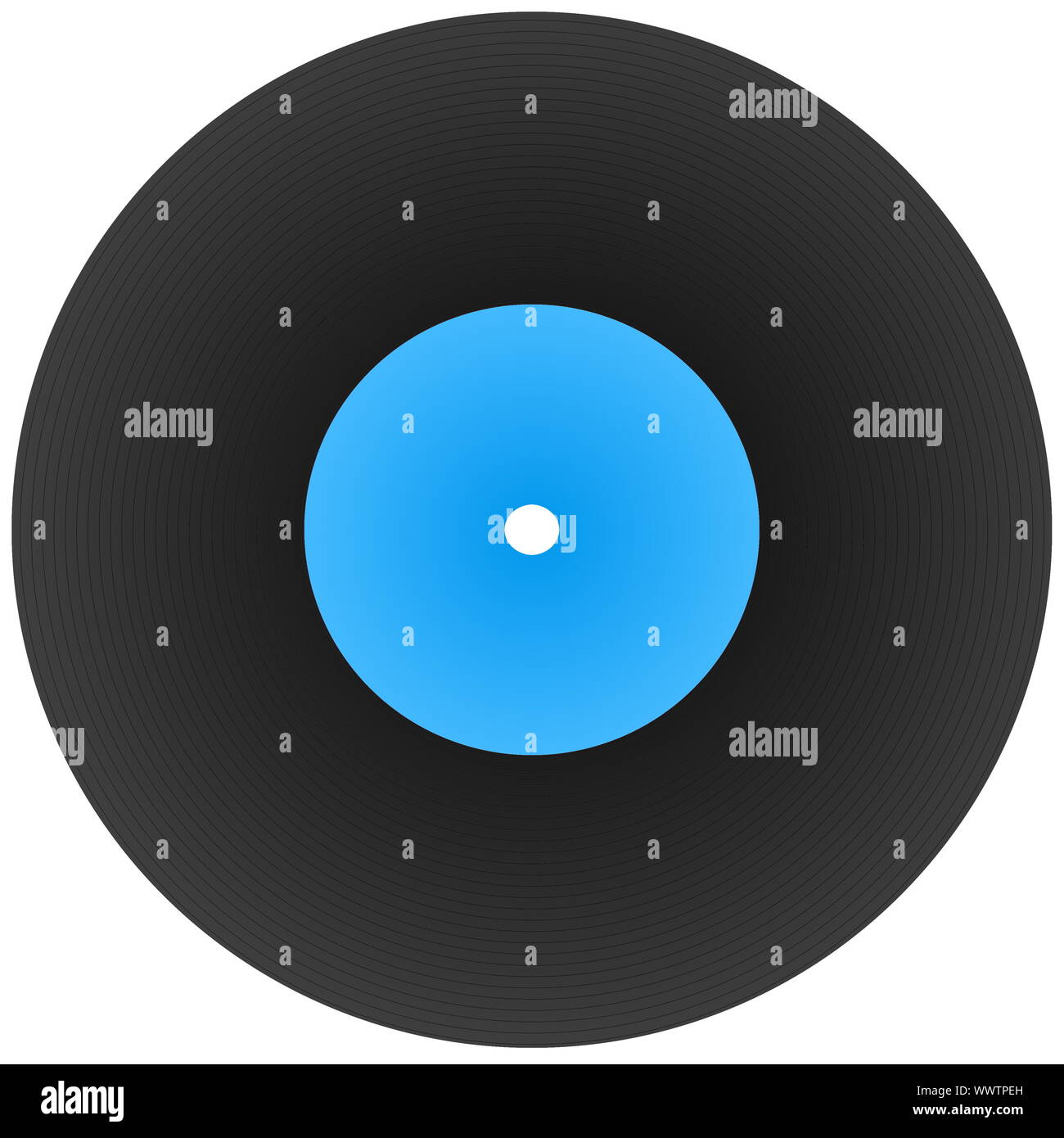 vinyl disc record isolated on white background Stock Photo - Alamy