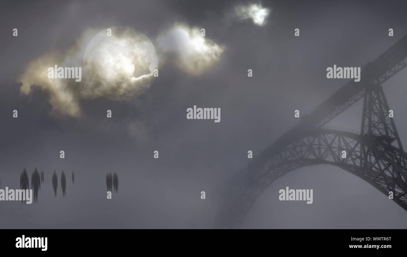 Indistinct human figures hi-res stock photography and images - Alamy