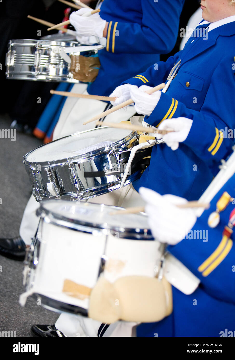 Marching band drum hi-res stock photography and images - Alamy
