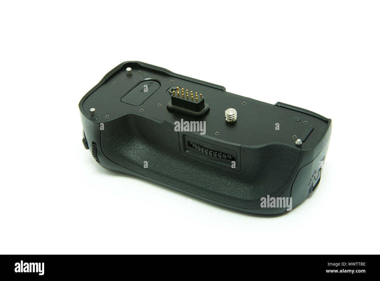 battery grip for dslr cameras on white Stock Photo - Alamy