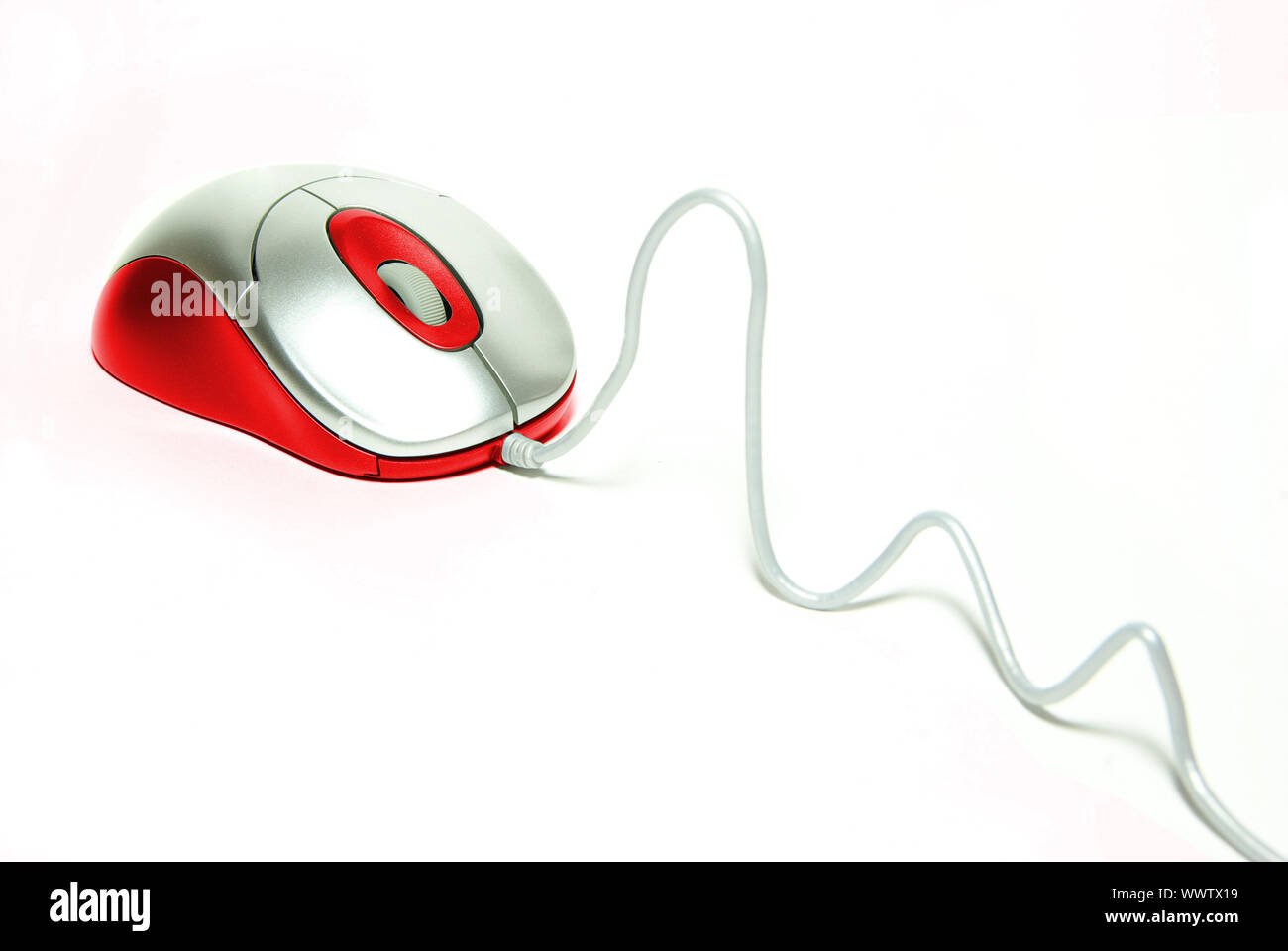 computer mouse isolated on white background Stock Photo - Alamy
