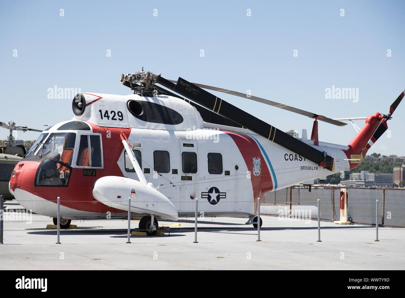 New York, USA - June 11th 2019: SikorskyHH-52A Sea Guardian helicopter ...