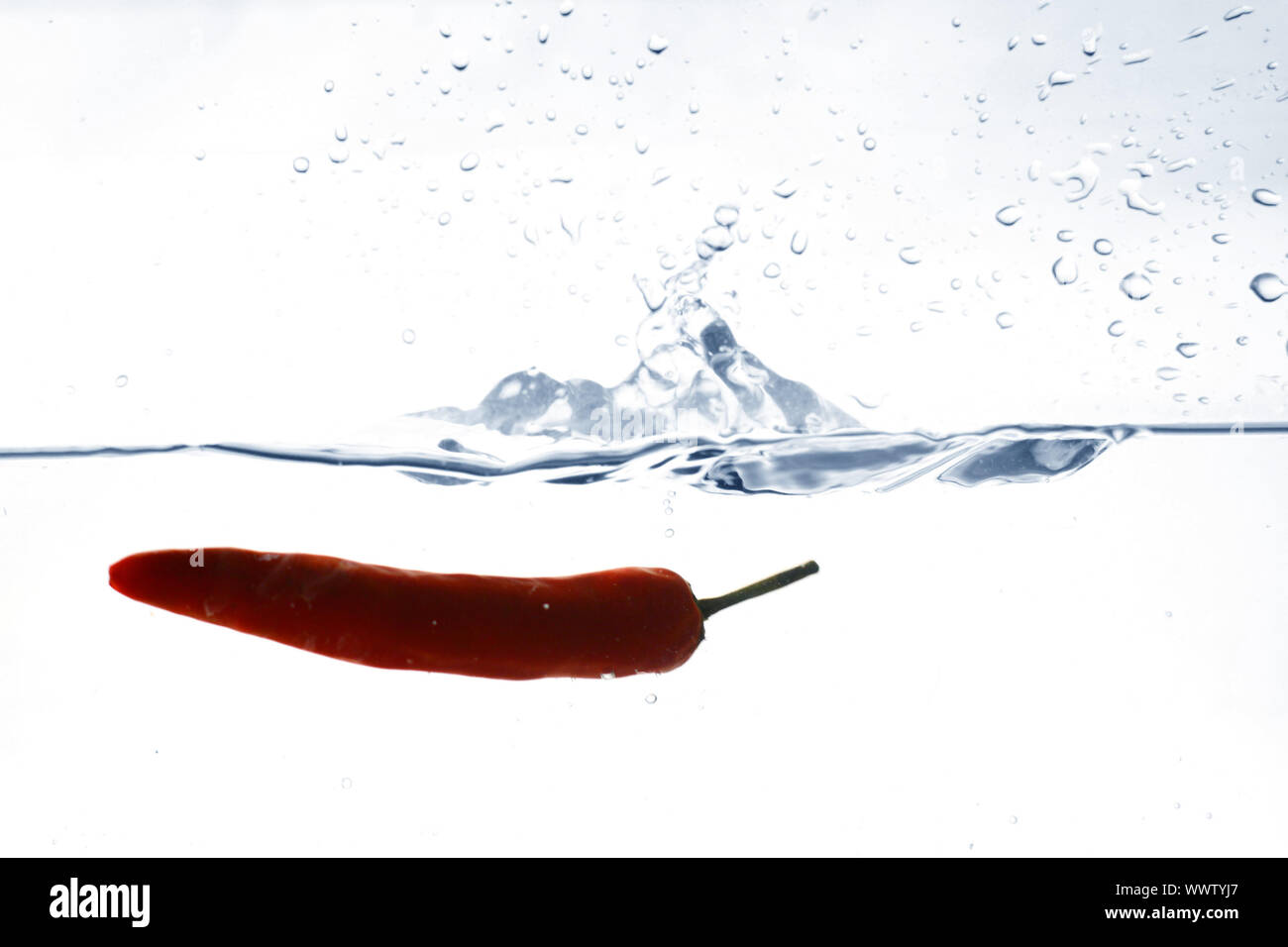 chili pepper cook hot and cold concept Stock Photo - Alamy