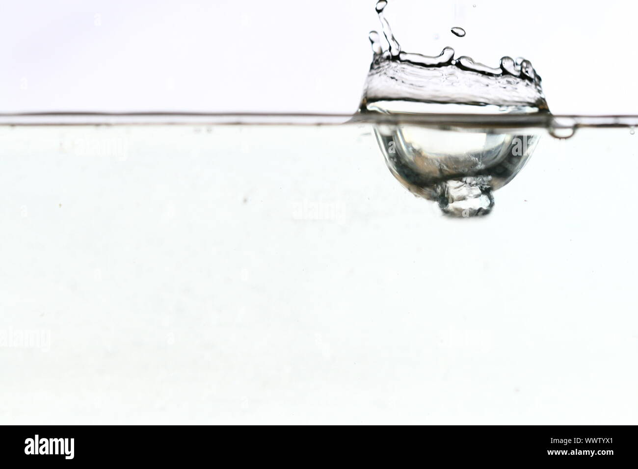 water splash close-up aqua backgrounds Stock Photo - Alamy