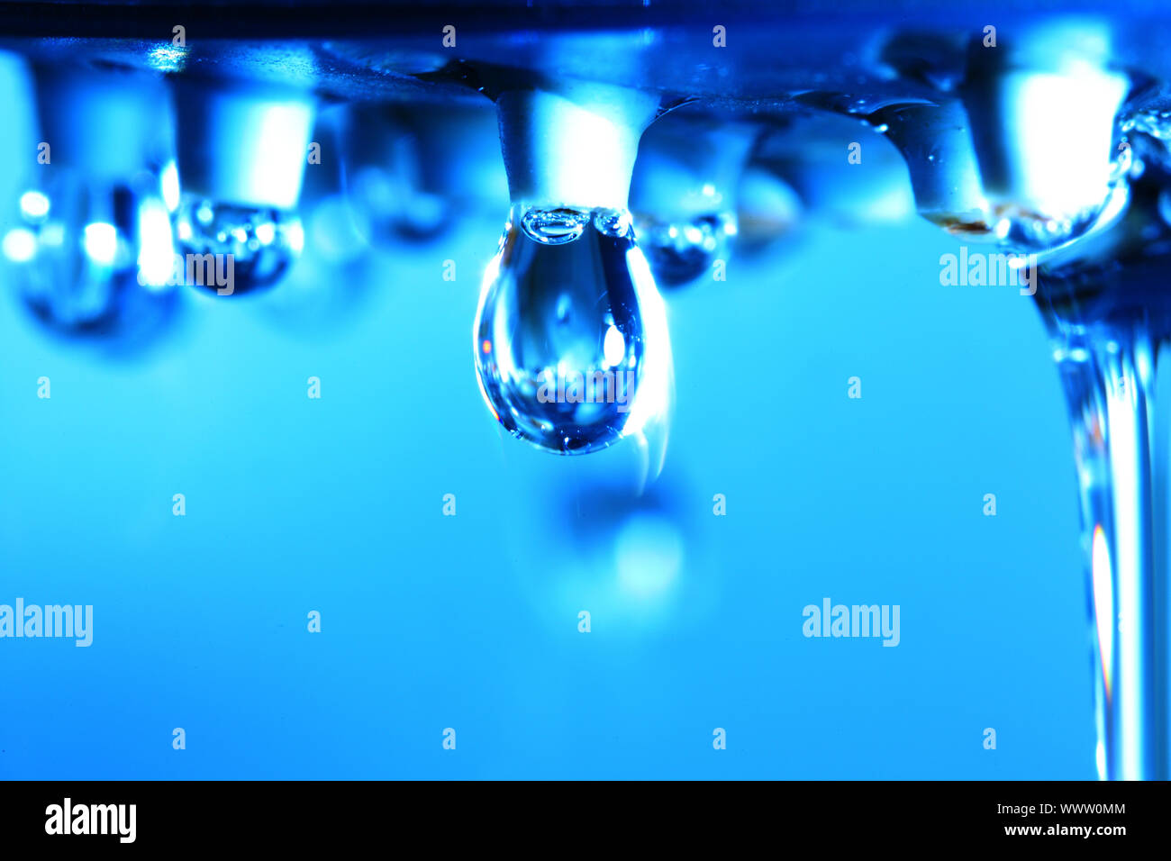 water drops super macro close up Stock Photo - Alamy