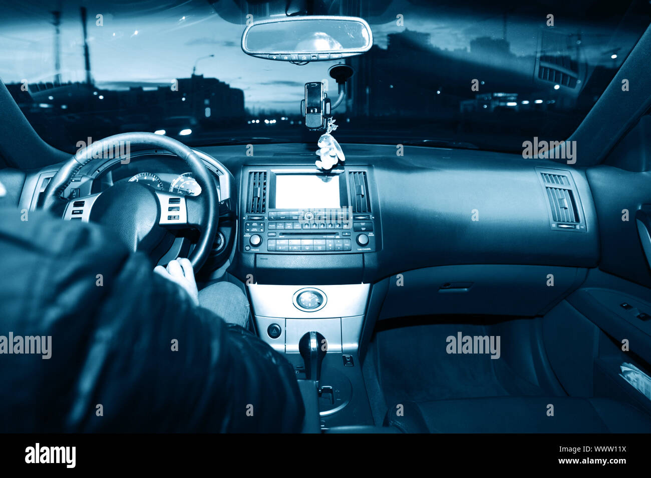 speed driver inside the car Stock Photo - Alamy