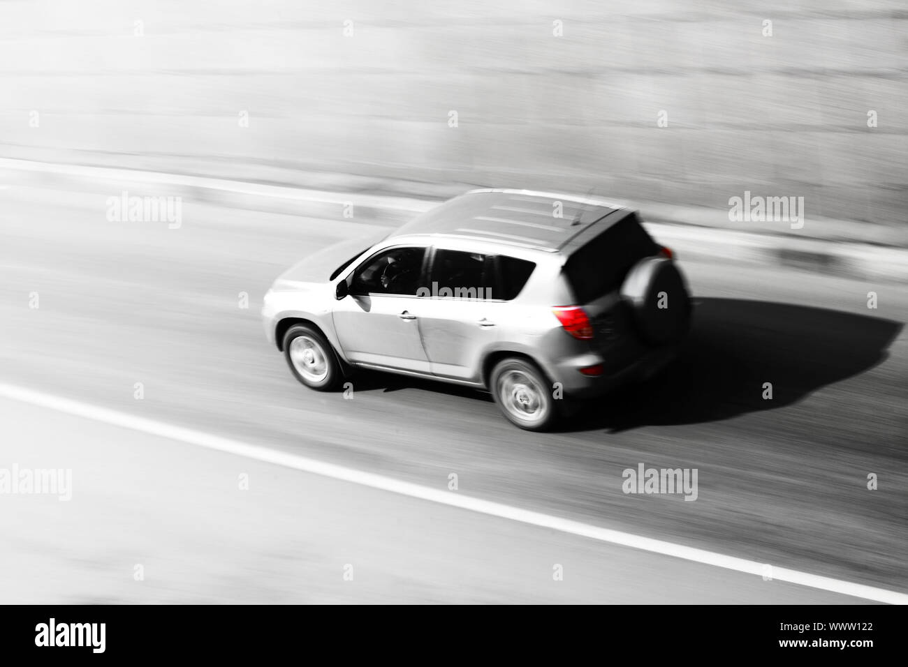 speed car drive blurred inmotion Stock Photo - Alamy