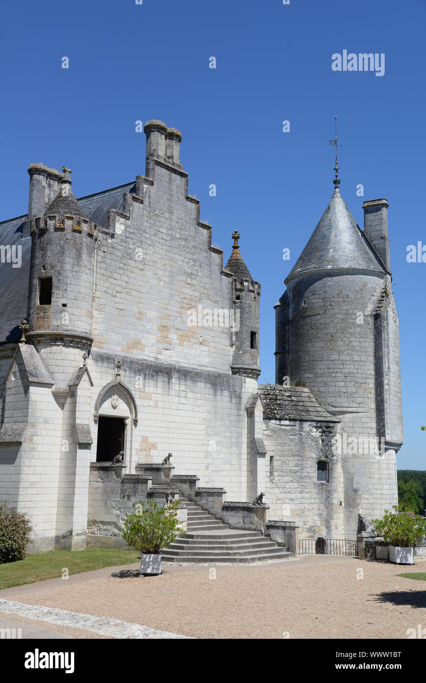Castle of Loches, France Stock Photo - Alamy
