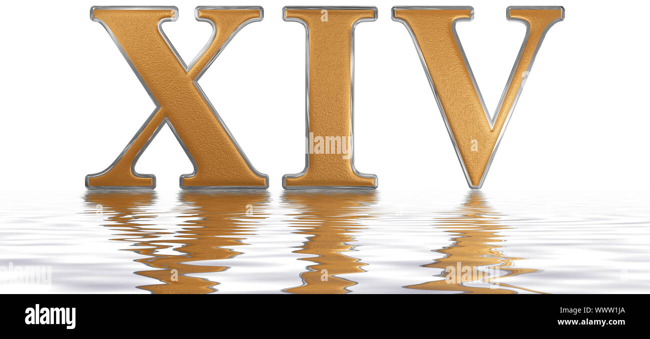 Xiv font hi-res stock photography and images - Alamy