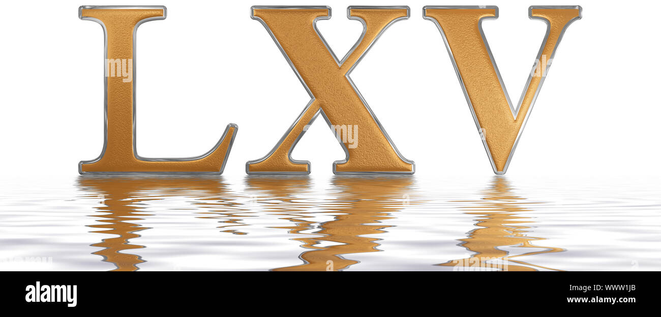 Lxv font hi-res stock photography and images - Alamy
