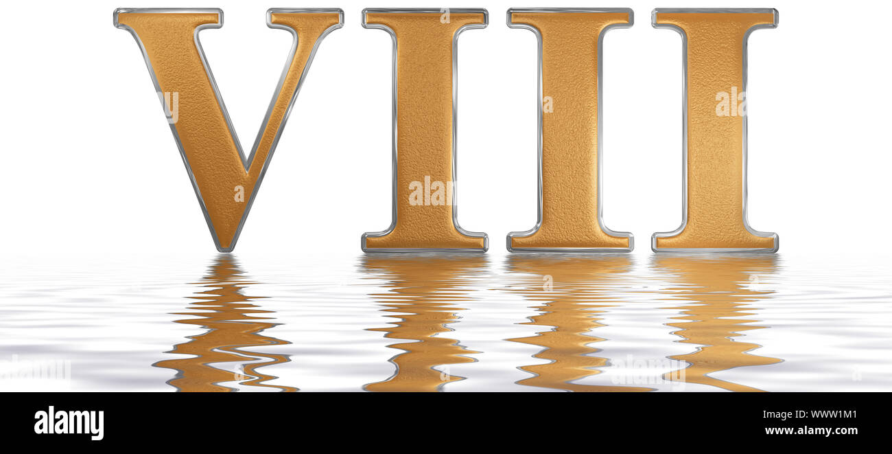 Number viii hi-res stock photography and images - Alamy