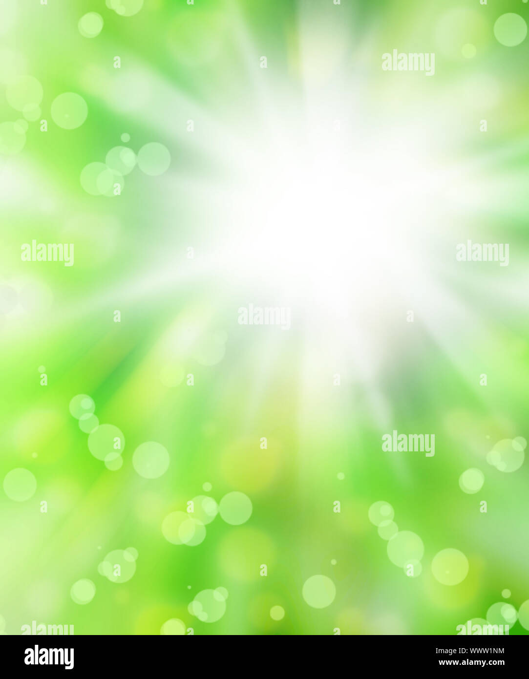 Fresh green abstract background Stock Photo - Alamy
