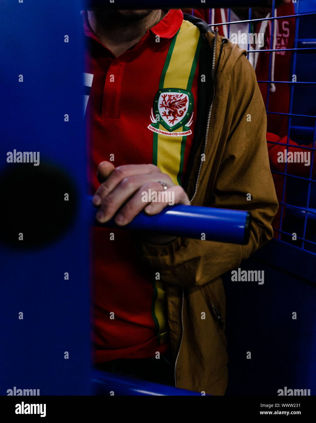 Welsh Football Fan Culture - The Red Wall - Wales vs Azerbaijan, Friday ...