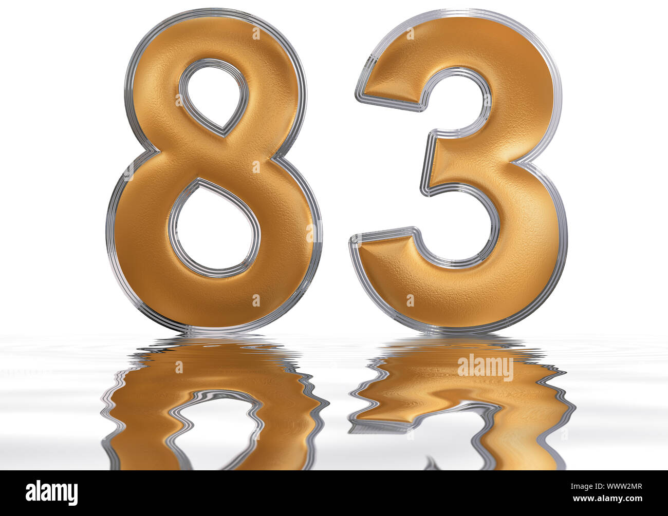 Numeral 83 eighty three hi-res stock photography and images - Alamy