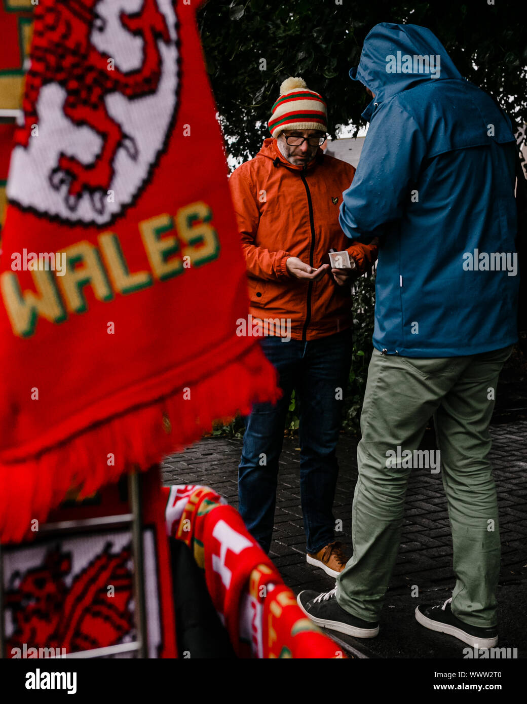 Welsh Football Fan Culture - The Red Wall - Wales vs Belarus, Monday 9 ...
