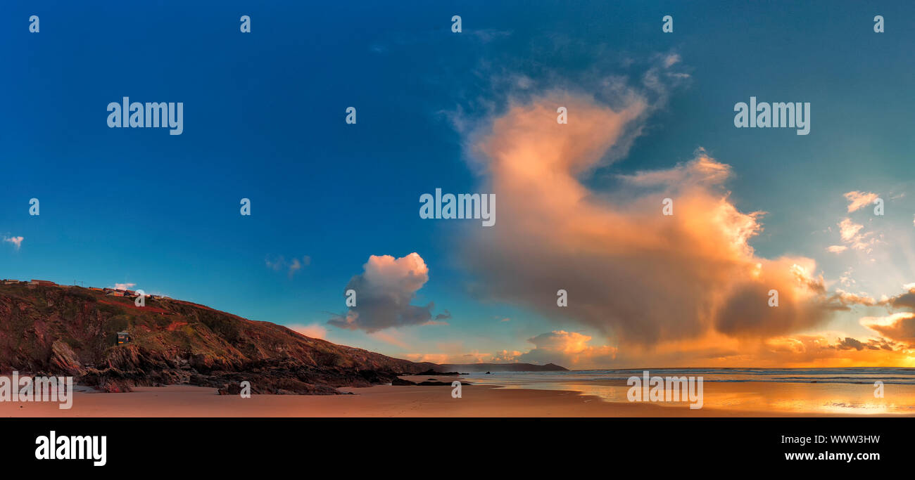 Cornish Storm Clouds Stock Photo - Alamy
