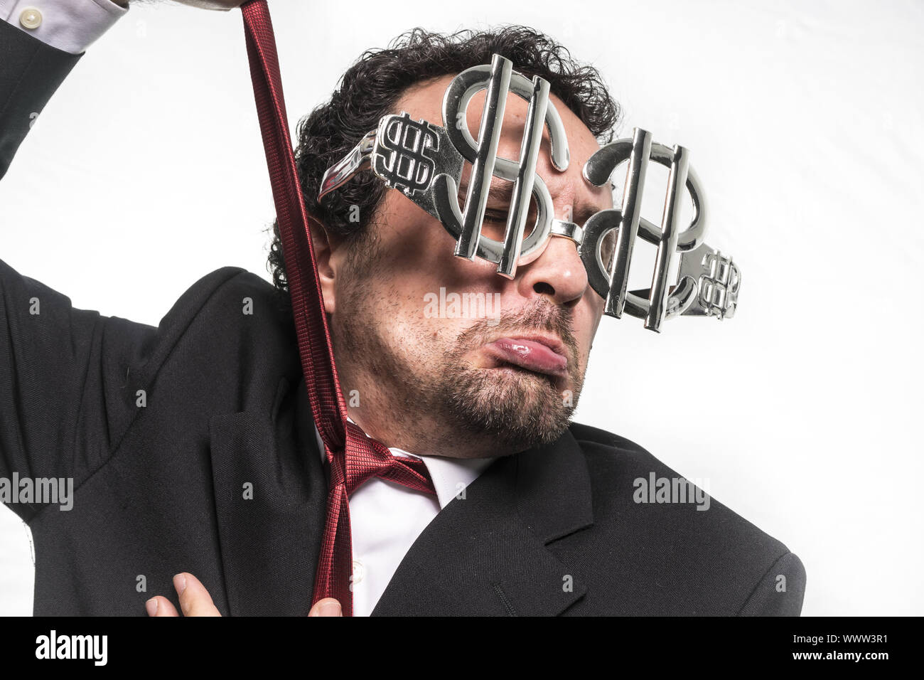 Money craving hi-res stock photography and images - Alamy