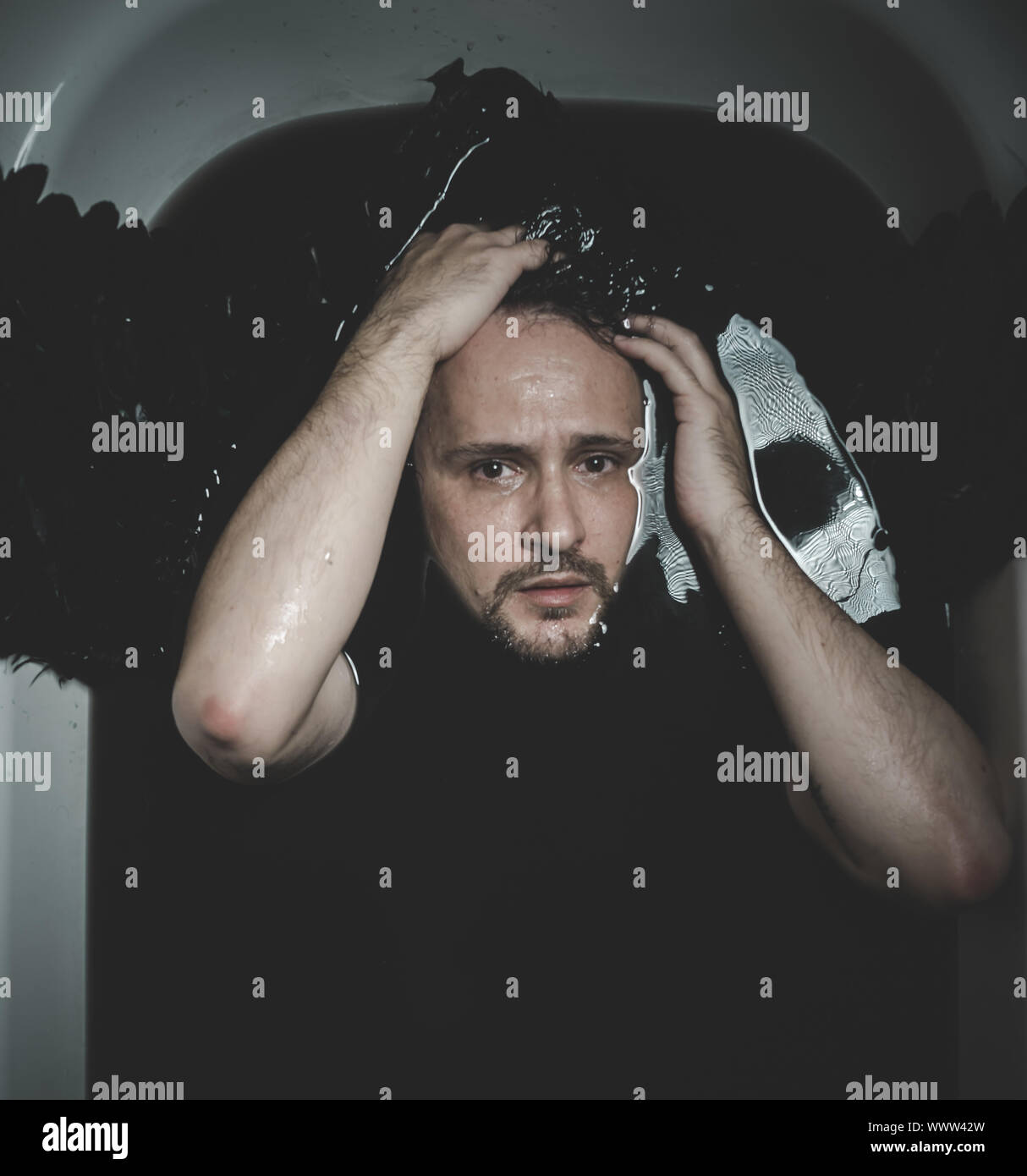 Fallen angel medieval hi-res stock photography and images - Alamy