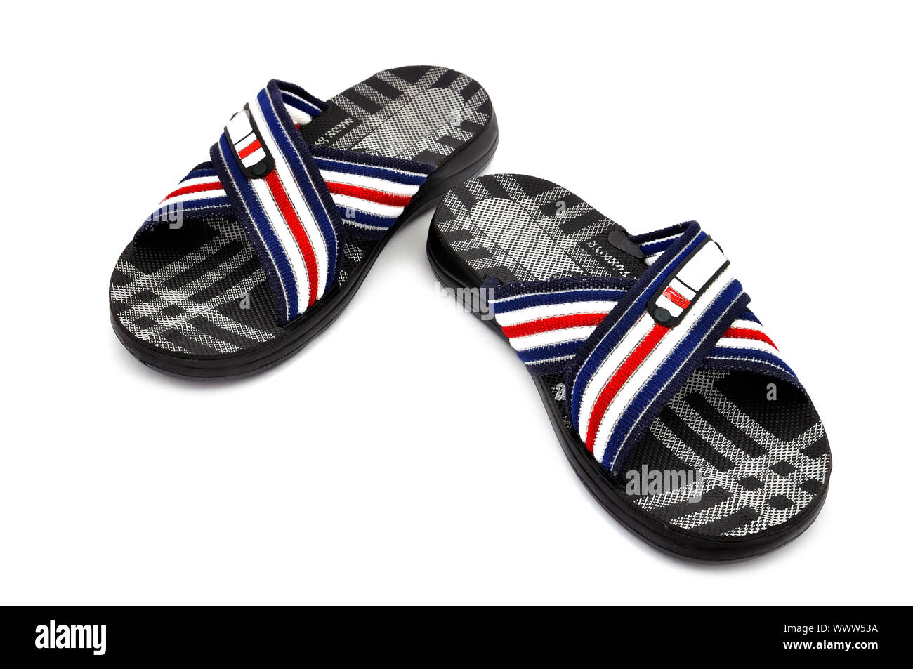 Objects flip flops on Cut Out Stock Images & Pictures - Alamy