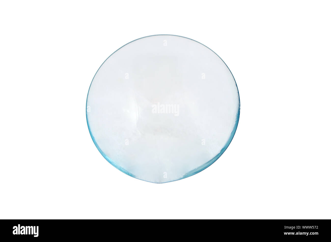 contacts lens on a white background Stock Photo - Alamy