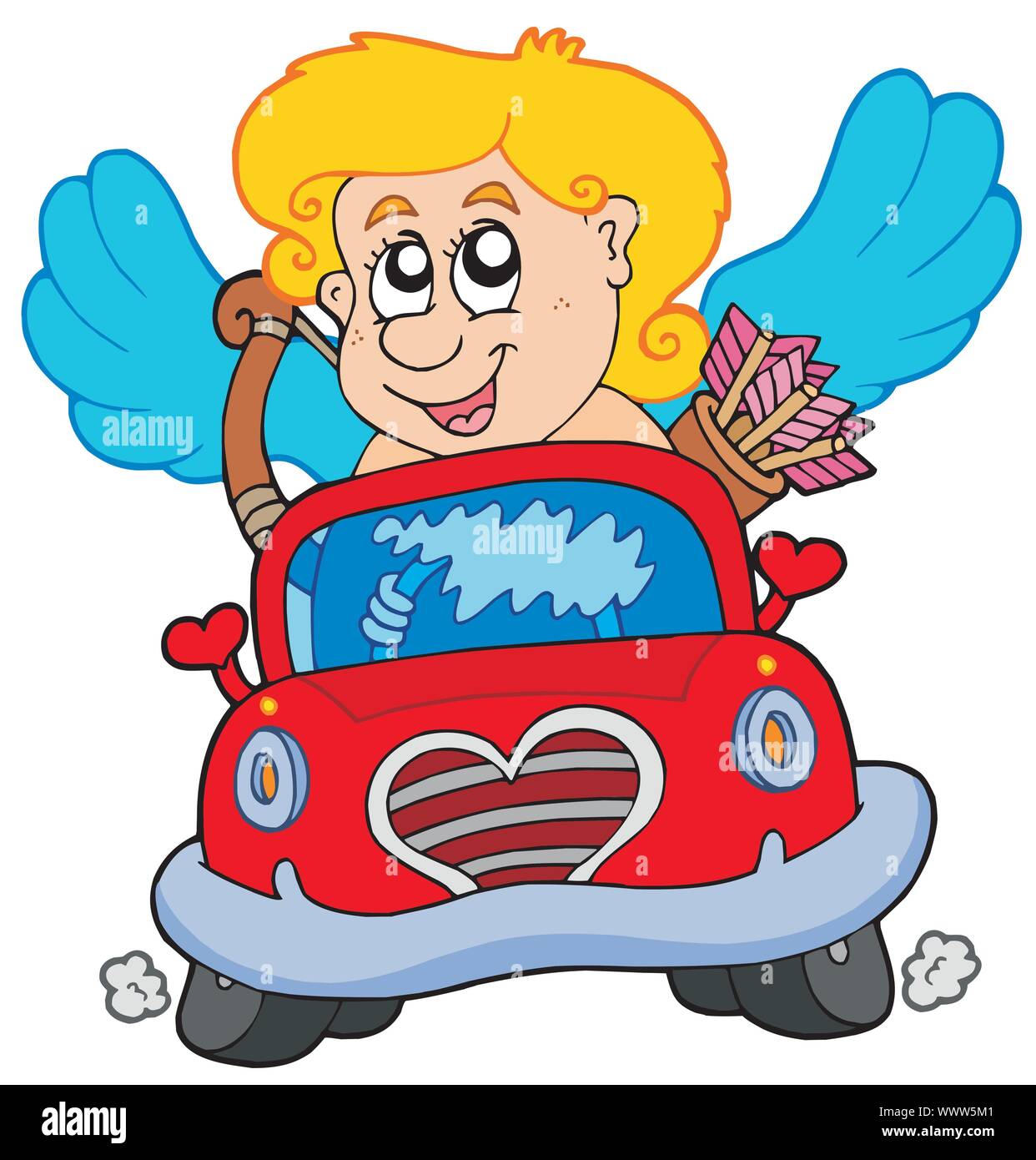 Car with angel wings hi-res stock photography and images - Alamy