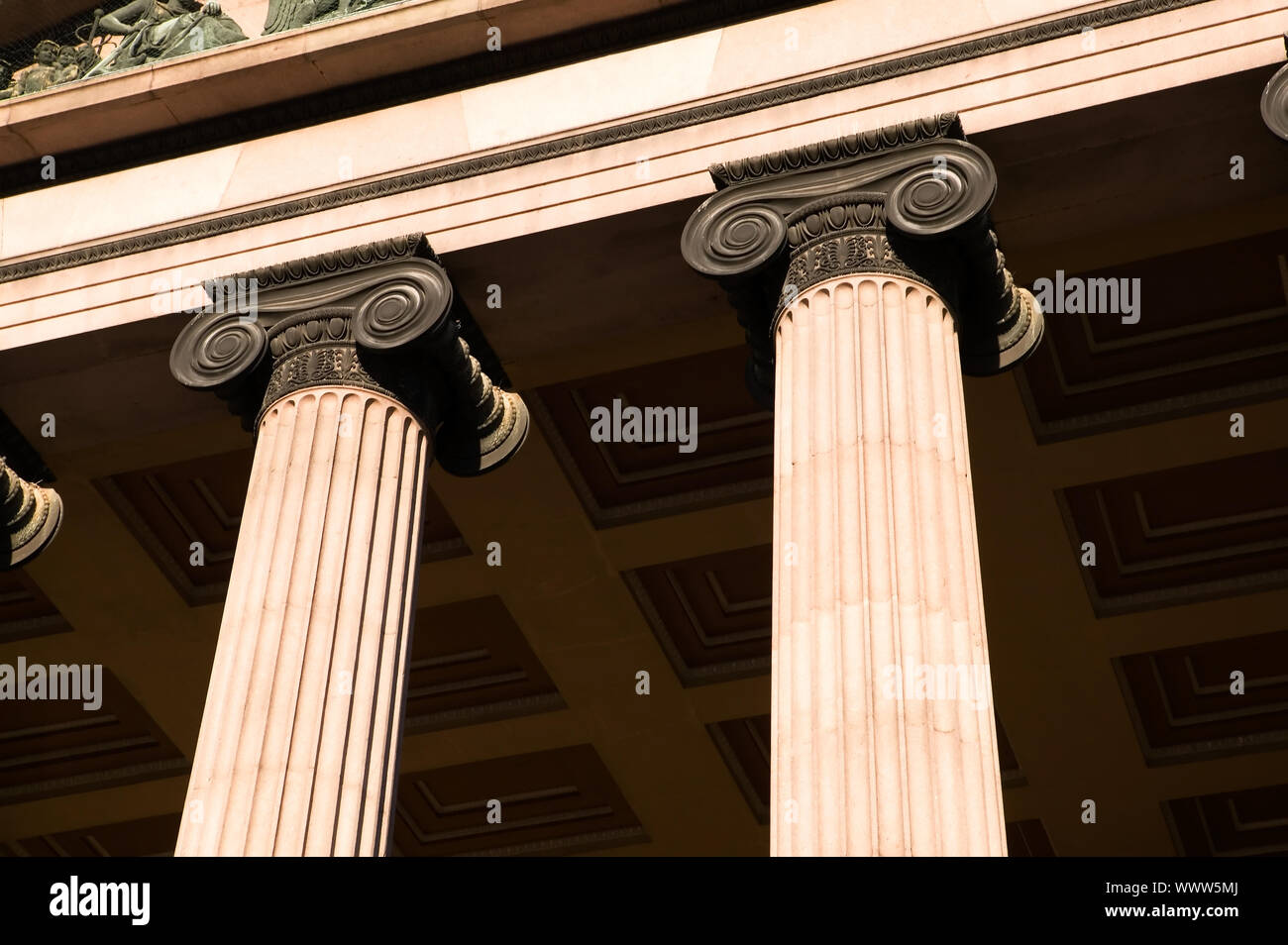 Greek Ionic Column Stock Photo - Alamy