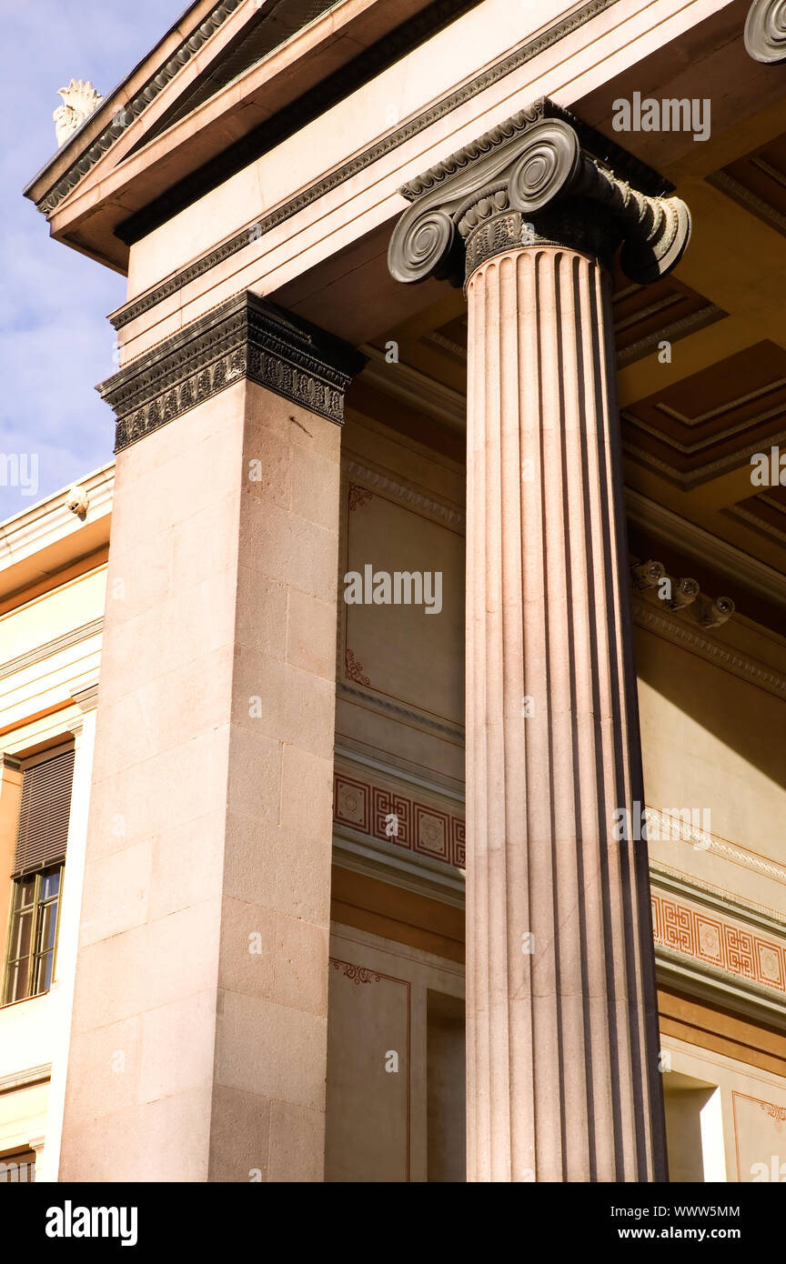 Greek Ionic Column Stock Photo - Alamy