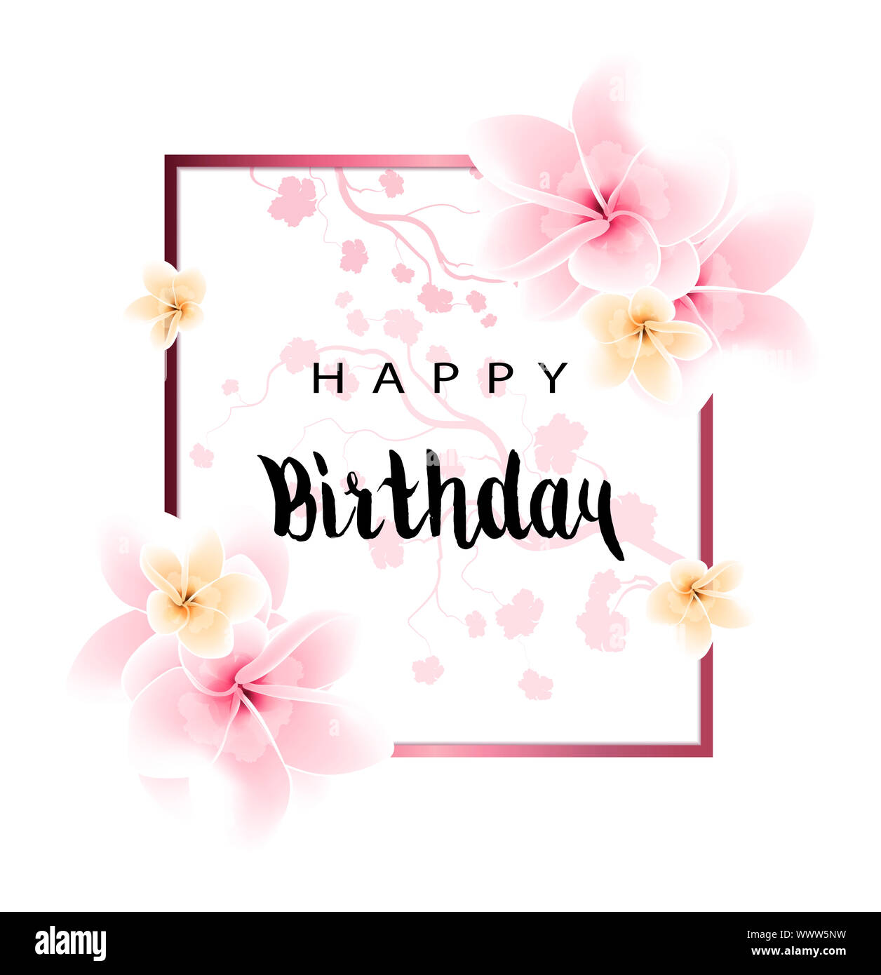 Happy Birthday Card Stock Photo - Alamy