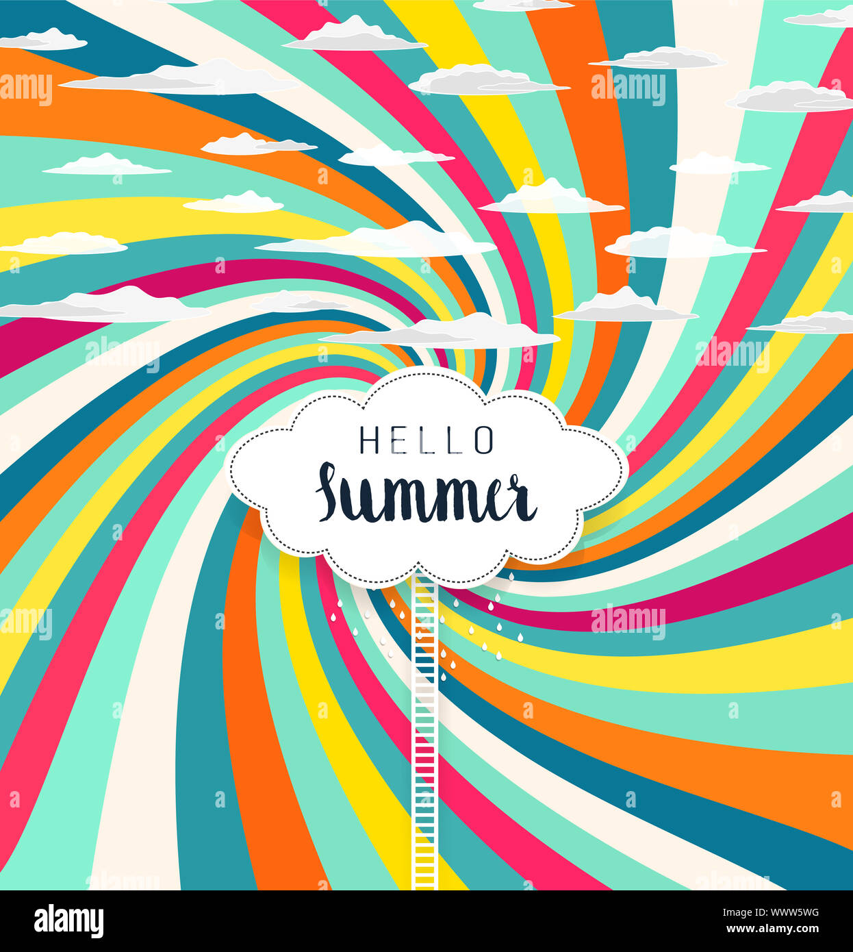 Summer Colorful Background Stock Photo - Alamy