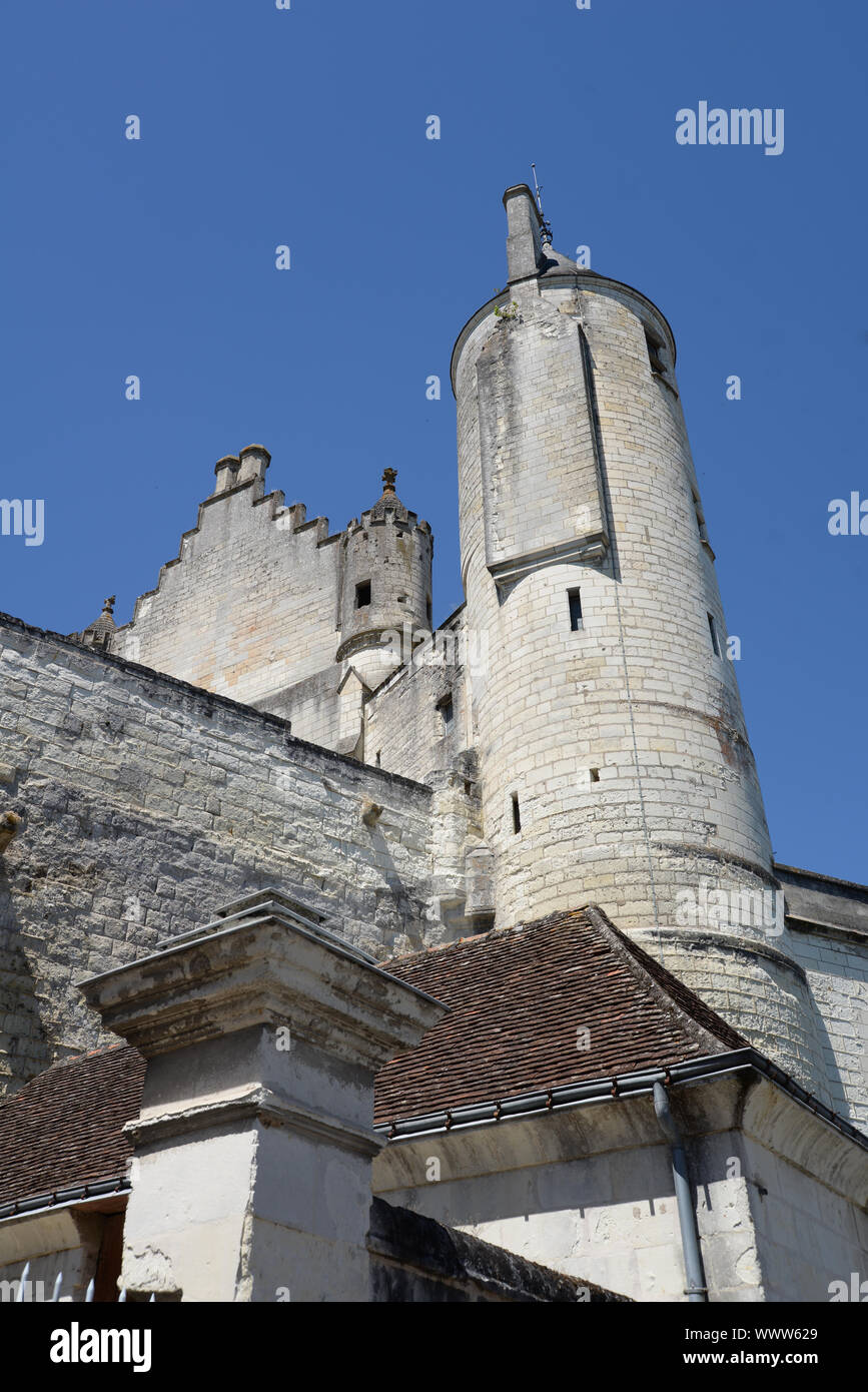 Castle of Loches, France Stock Photo - Alamy
