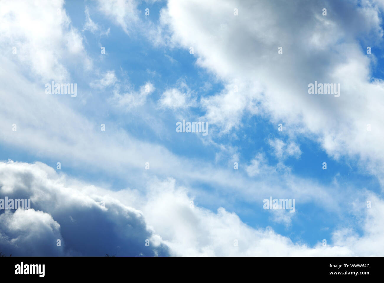 blue sky background day light Stock Photo - Alamy