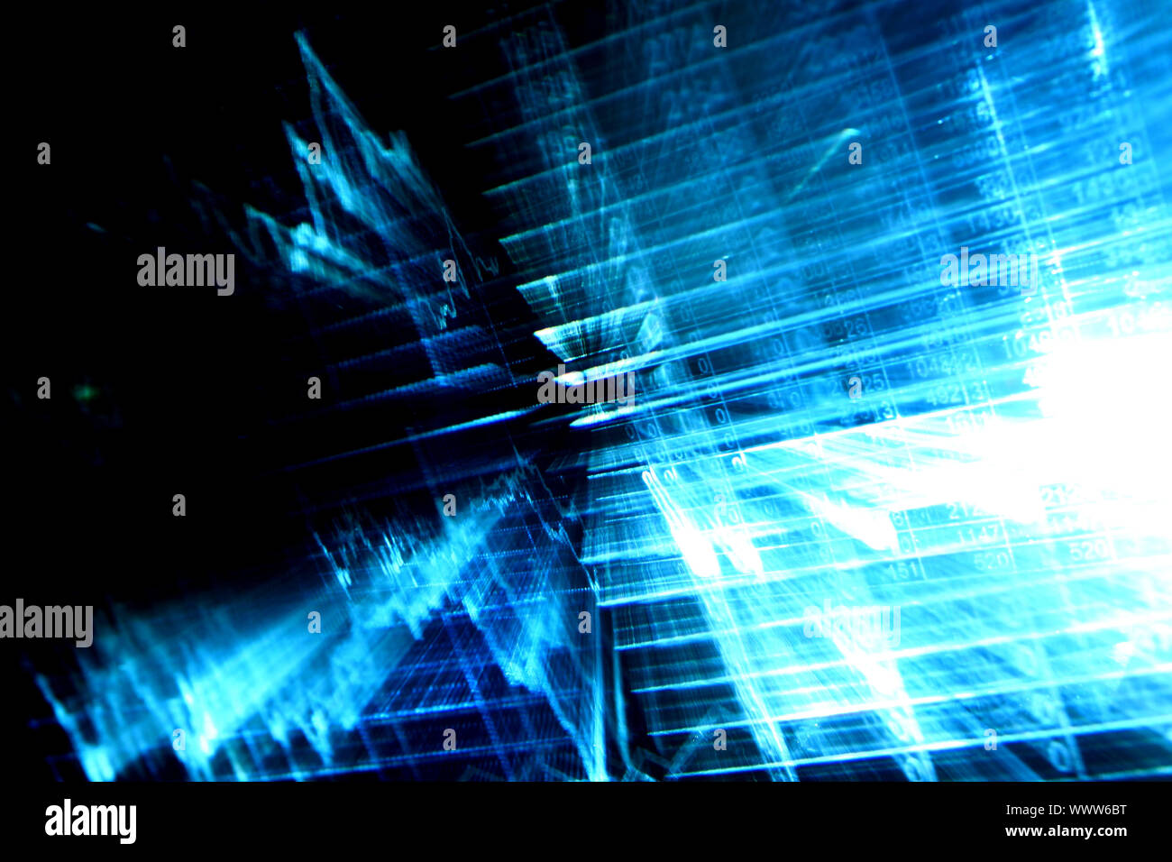 financial abstract background in fast motion Stock Photo - Alamy