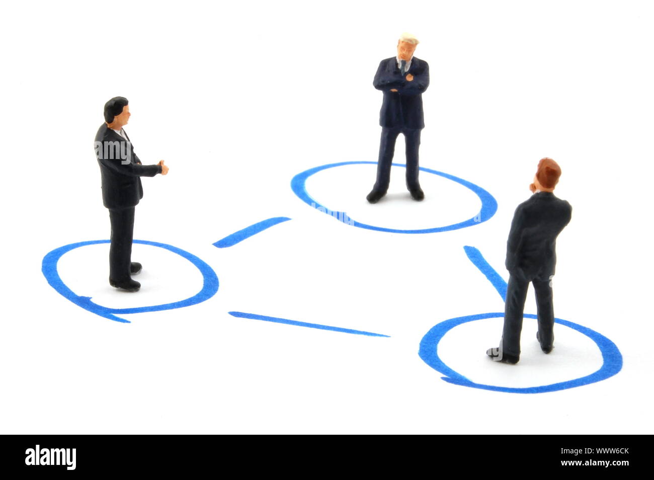 networking business people isolated on white background Stock Photo - Alamy