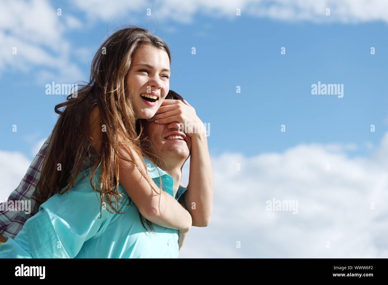 love hug of two lowers Stock Photo - Alamy