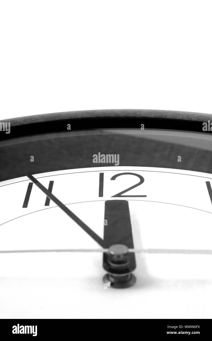 Clock out work Black and White Stock Photos & Images - Alamy