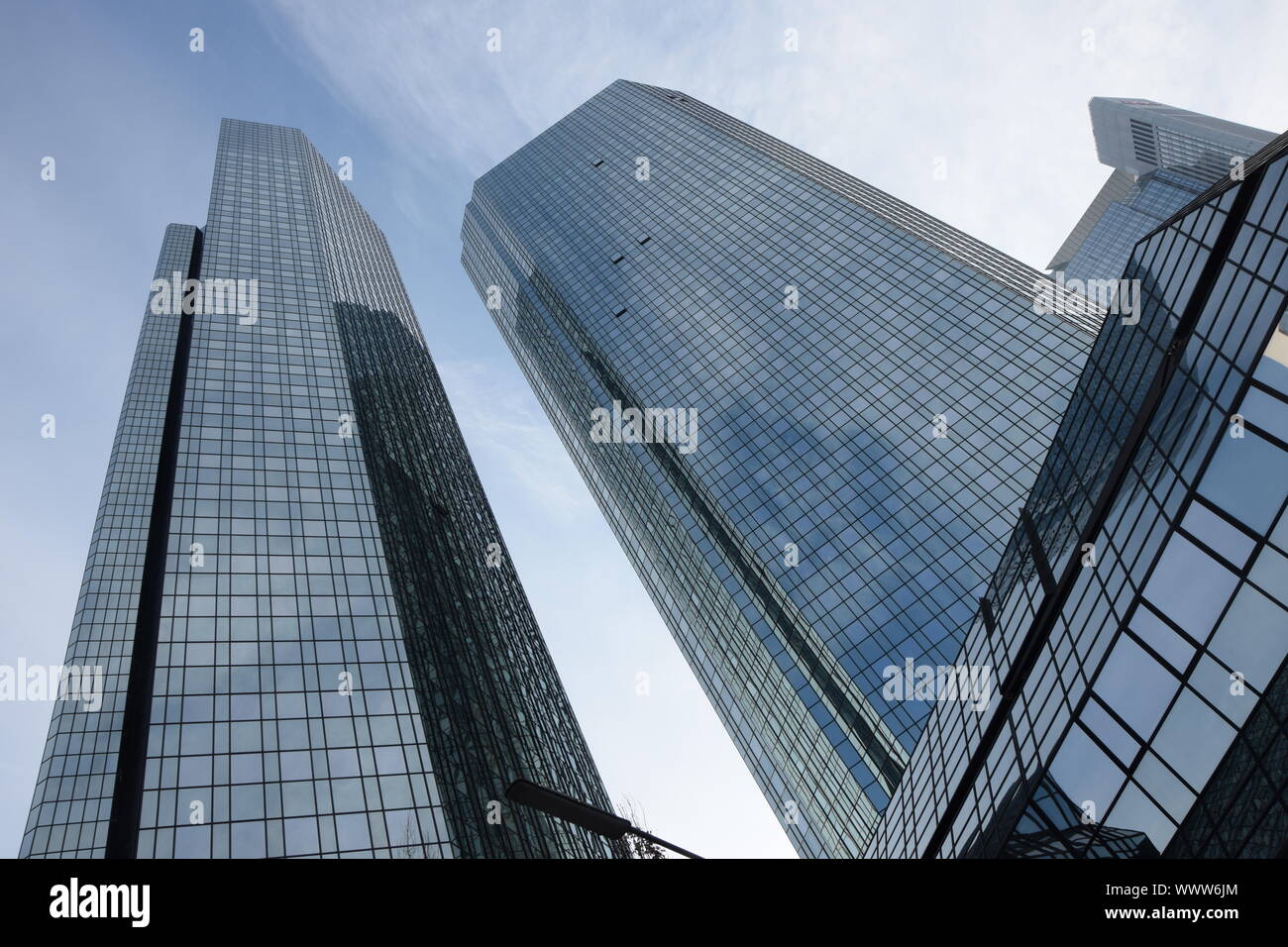 High-rise building in Frankfurt Stock Photo - Alamy