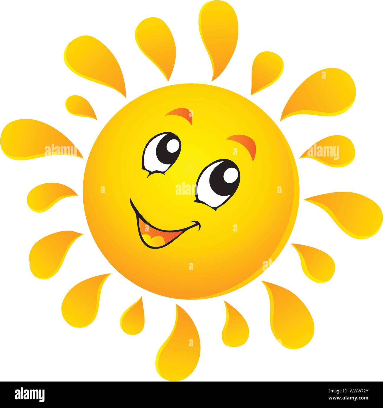 Sun theme image 3 Stock Vector Image & Art - Alamy