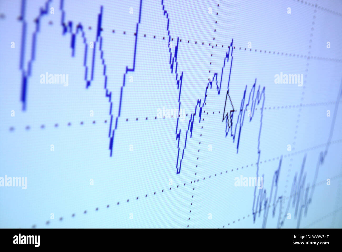 financial graph of investment growth Stock Photo - Alamy