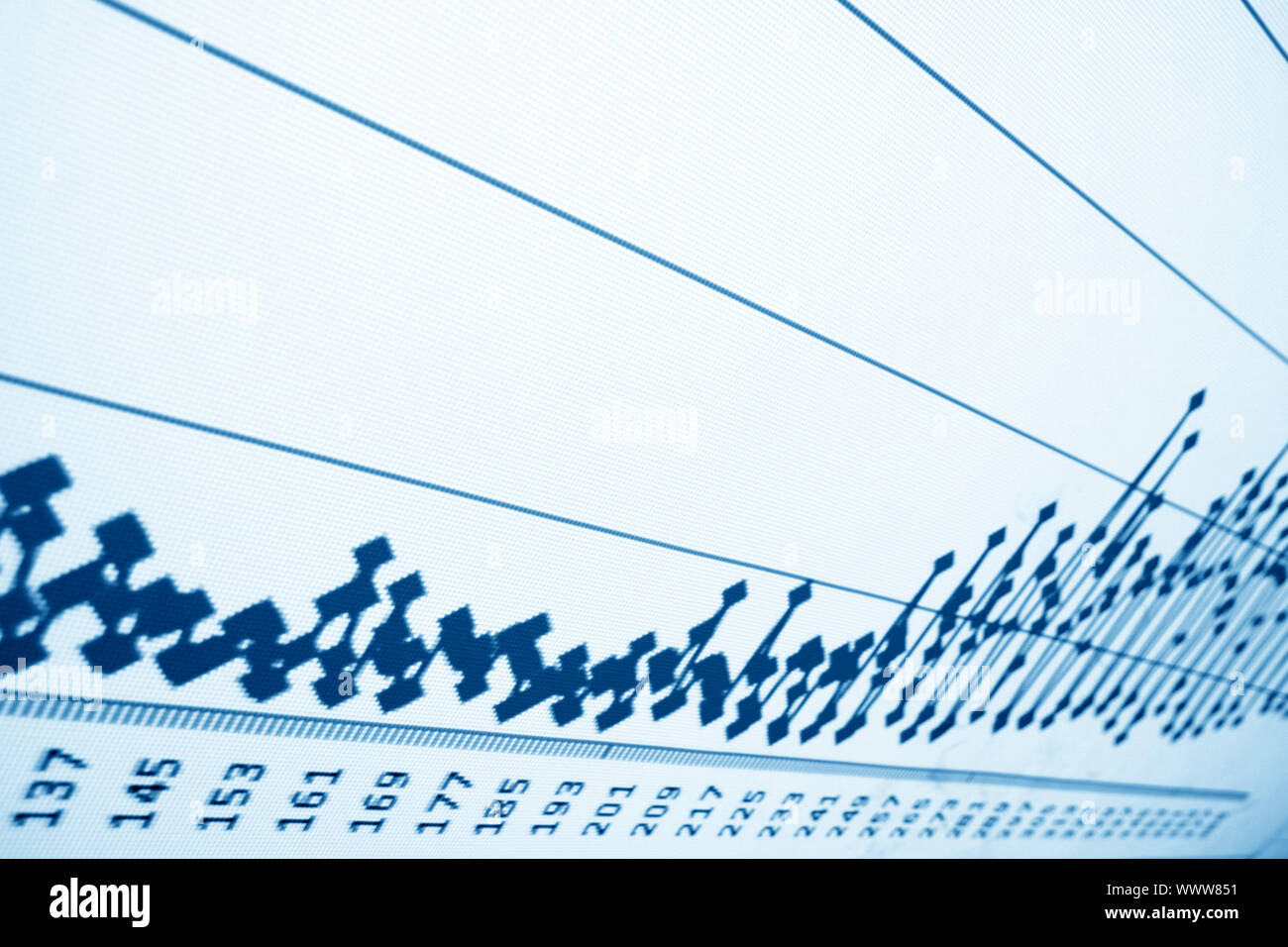 financial graph of investment growth Stock Photo - Alamy