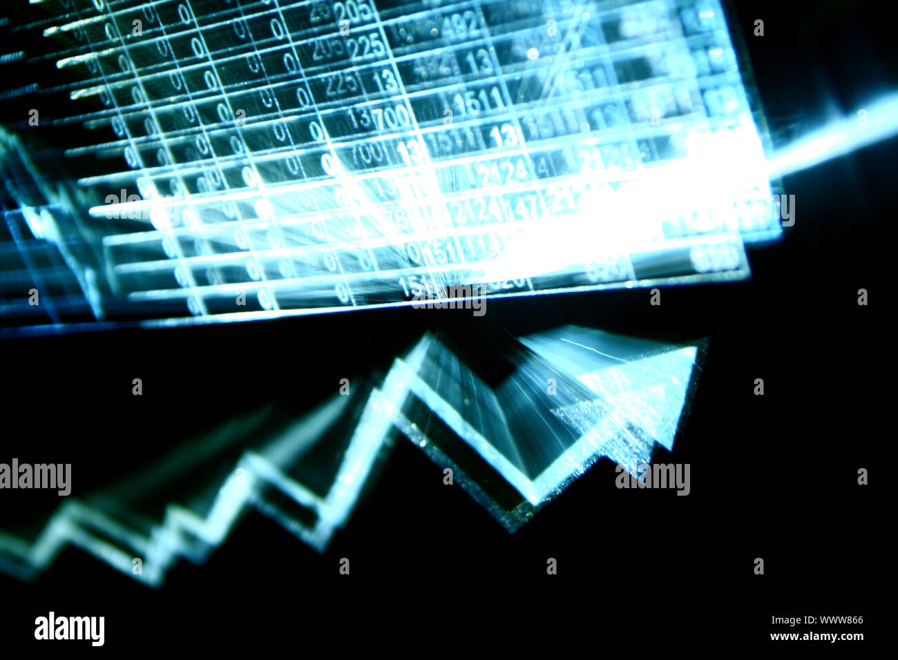 financial abstract background in fast motion Stock Photo - Alamy