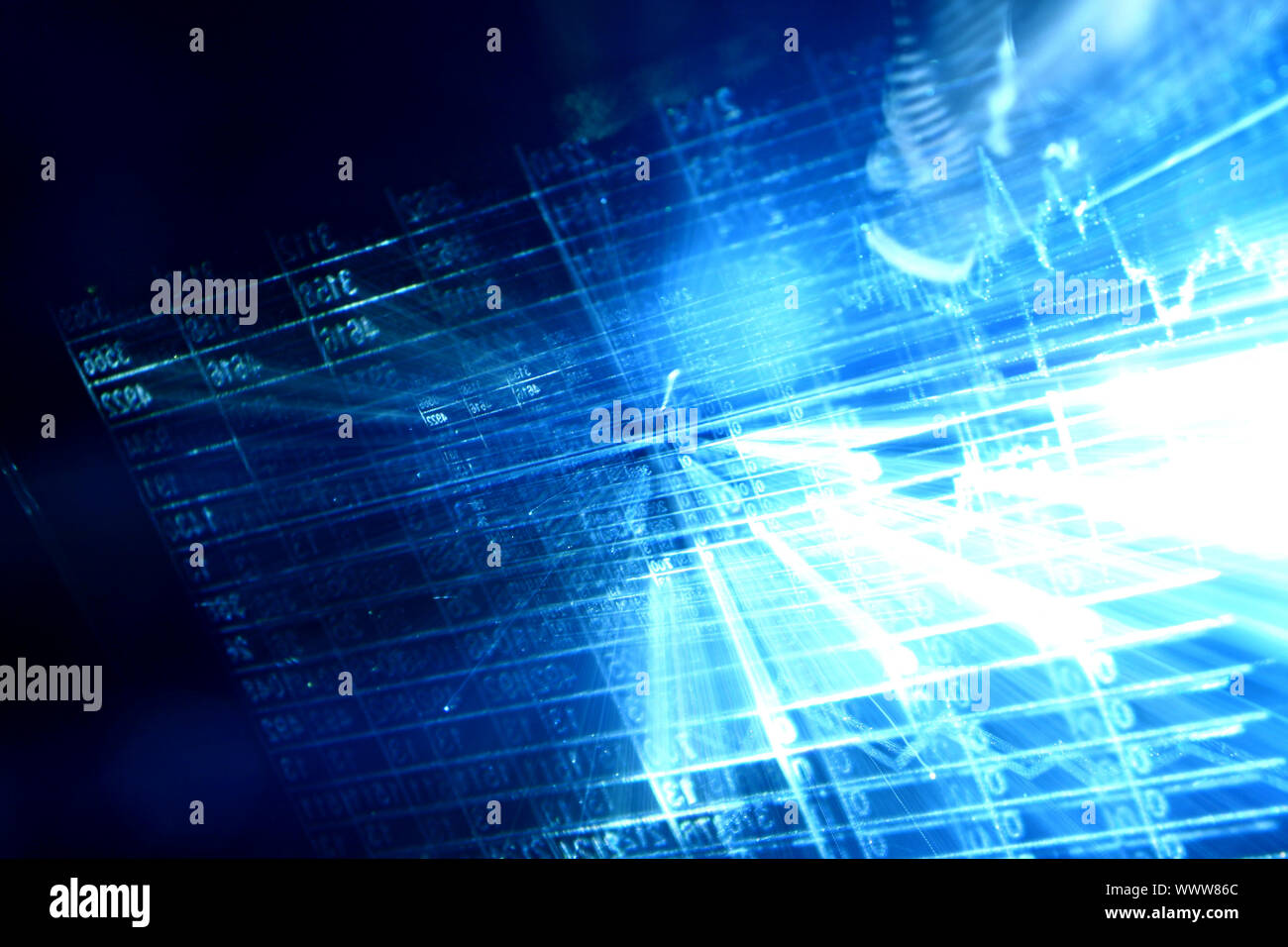 financial abstract background in fast motion Stock Photo - Alamy