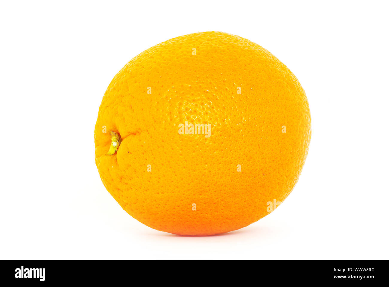 fresh orange isolated on white Stock Photo - Alamy