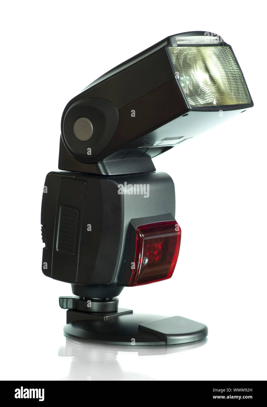camera flash isolated on white Stock Photo - Alamy