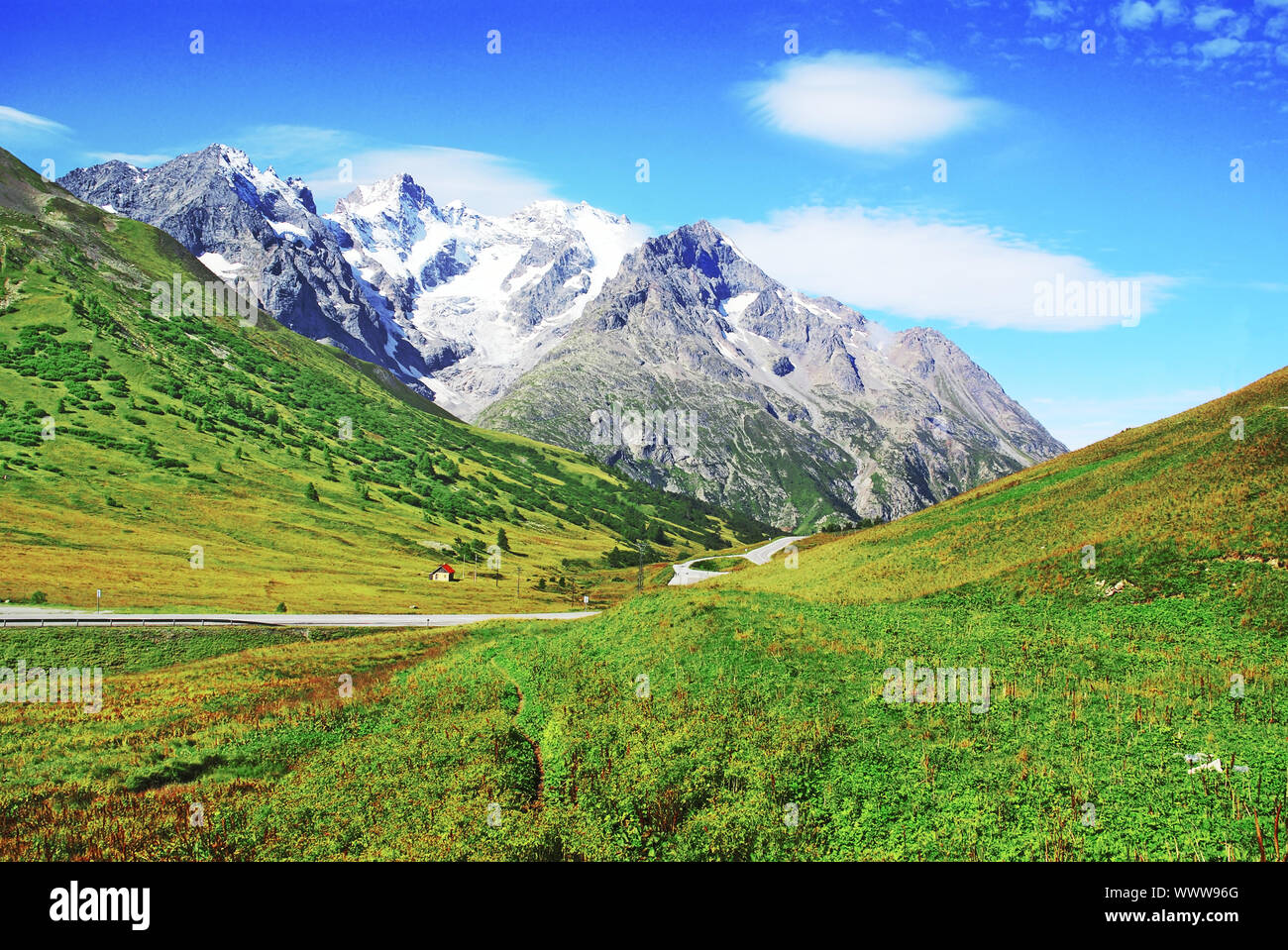 Summer in french alps hi-res stock photography and images - Alamy