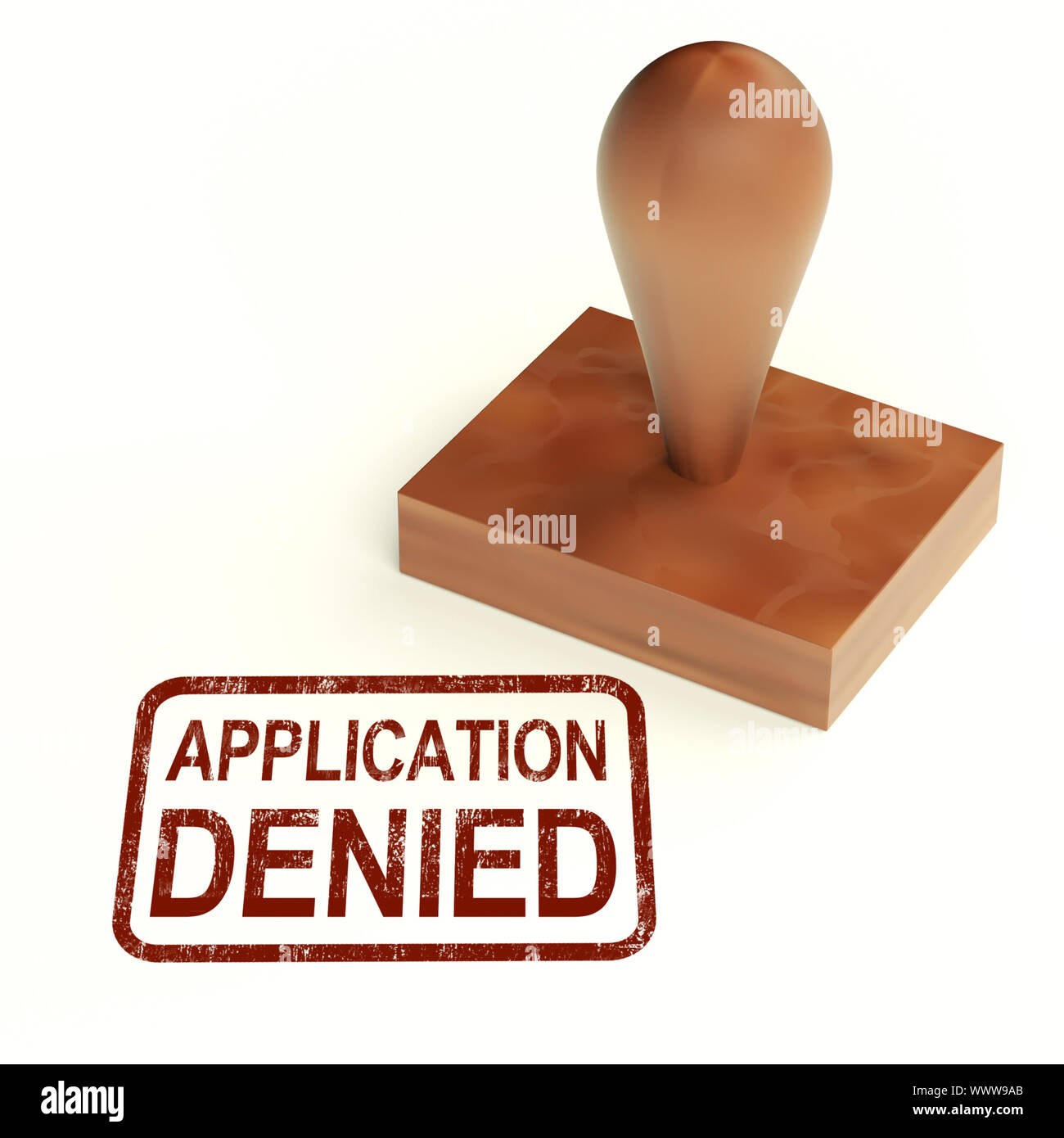 Denied stamp hi-res stock photography and images - Alamy